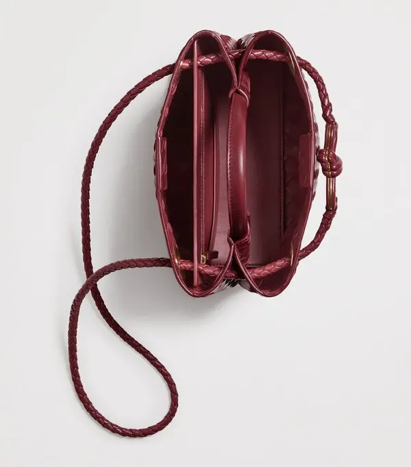Bottega Veneta Small Andiamo Top-handle Bag - Red