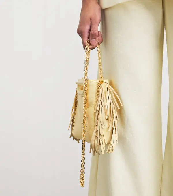 Maje Chain Shoulder Strap - Blue
