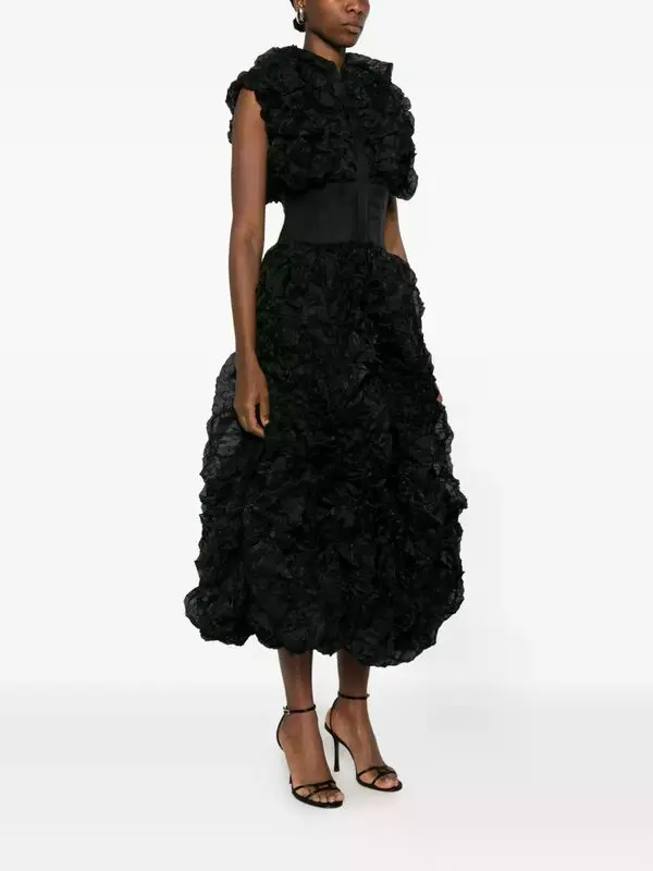 Viktor & Rolf Crinkle Maxi Dress