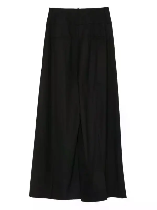 Viktor & Rolf Pleated Wide Leg Trousers