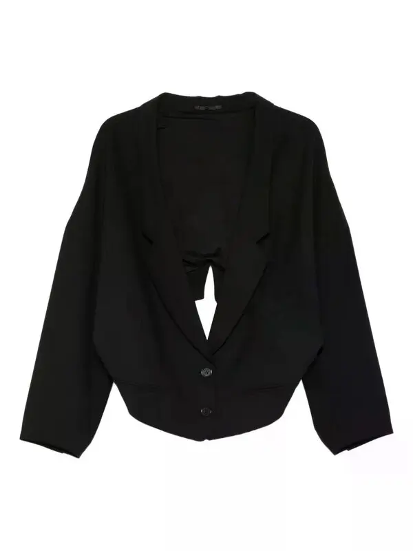 Viktor & Rolf Dragged Blazer - Black