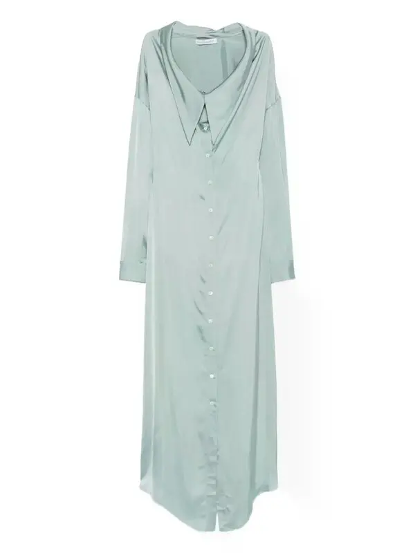 Viktor & Rolf Long-sleeve Maxi Dress