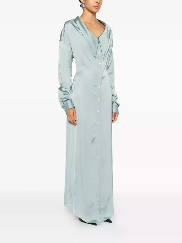 Viktor & Rolf Long-sleeve Maxi Dress