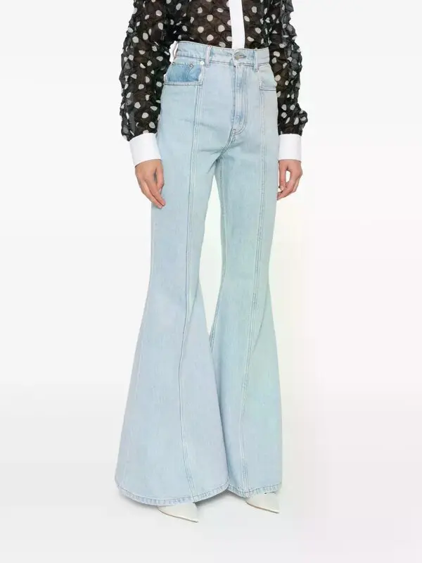 Viktor & Rolf Paneled Flare Jeans
