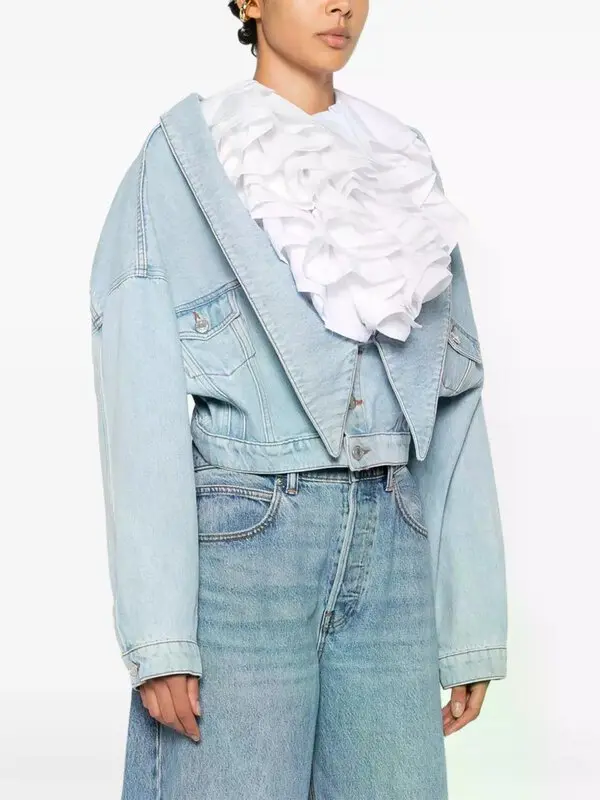 Viktor & Rolf Collared Denim Trucker Jacket