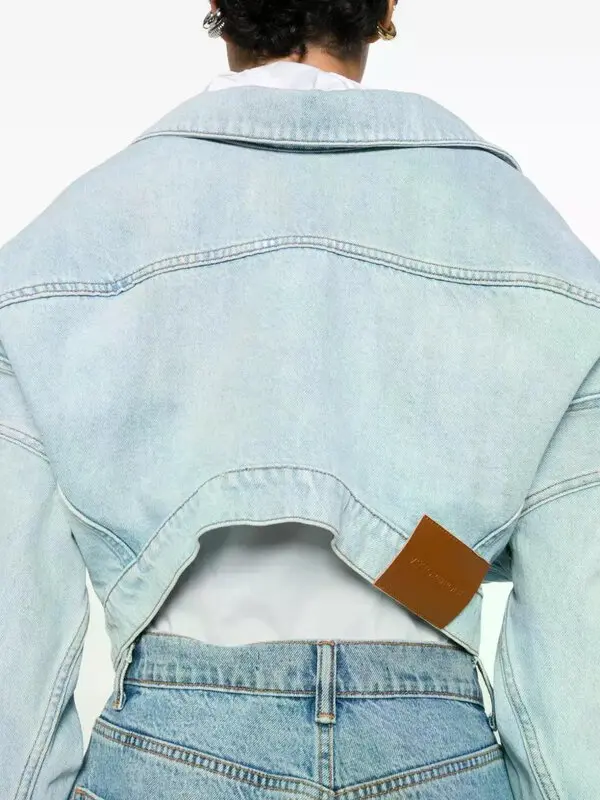 Viktor & Rolf Collared Denim Trucker Jacket
