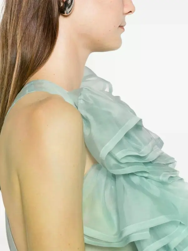 Viktor & Rolf Volant Top - Blue