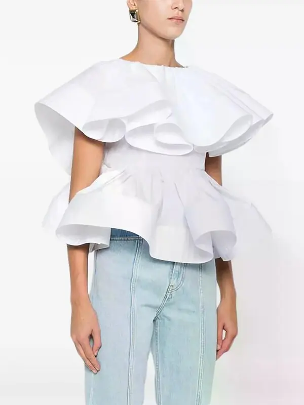 Viktor & Rolf Ruffle Detail Blouse