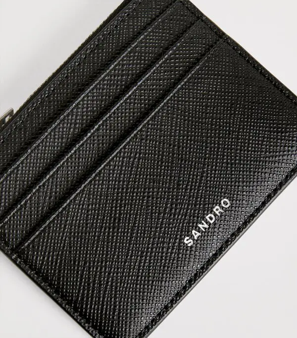 Sandro Leather Card Holder