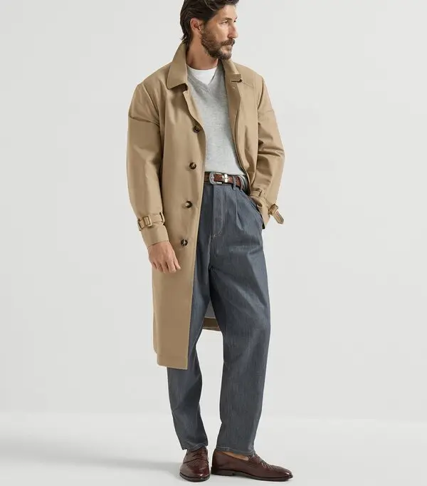 Brunello Cucinelli Cashmere V-neck Pullover - Grey