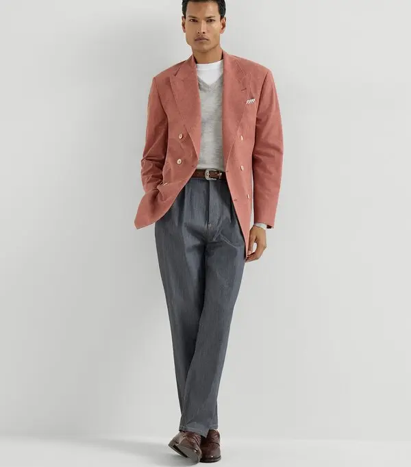 Brunello Cucinelli Cashmere-silk V-neck Sweater