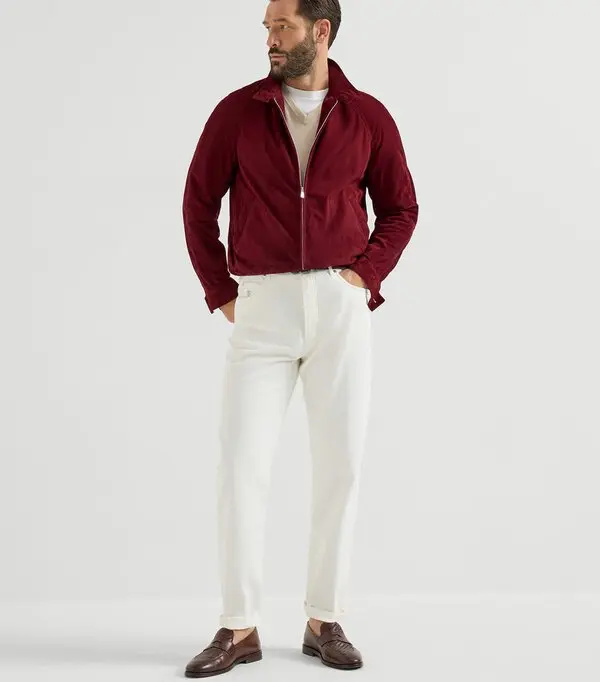 Brunello Cucinelli Cashmere V-neck Sweater - Beige