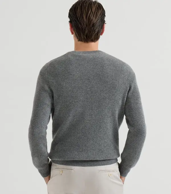 Brunello Cucinelli Cashmere Ribbed Sweater