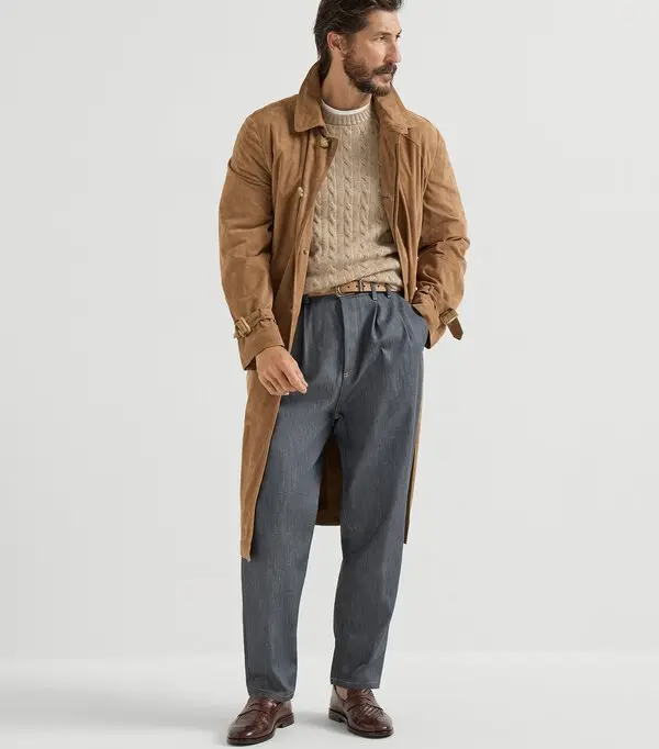 Brunello Cucinelli Cashmere Cable-knit Sweater - Brown