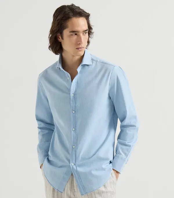 Brunello Cucinelli Denim Shirt
