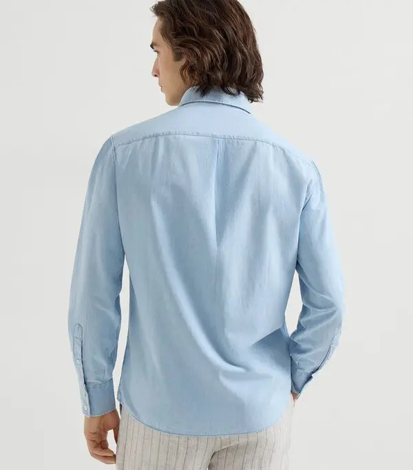 Brunello Cucinelli Denim Shirt
