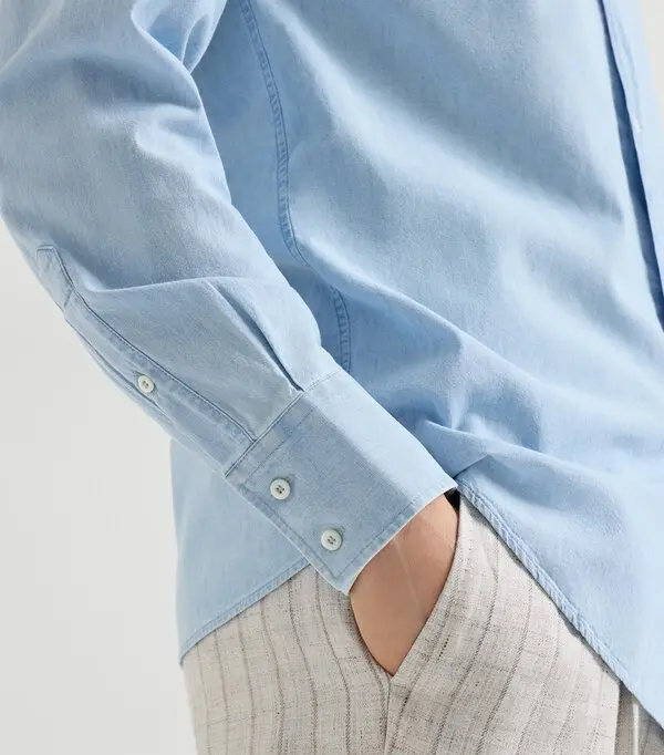 Brunello Cucinelli Denim Shirt
