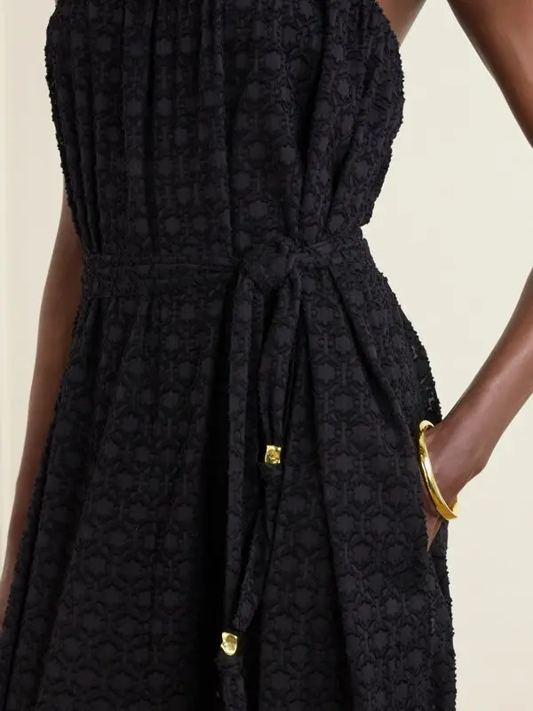 ERES Silk And Cotton-blend Jacquard Jumpsuit