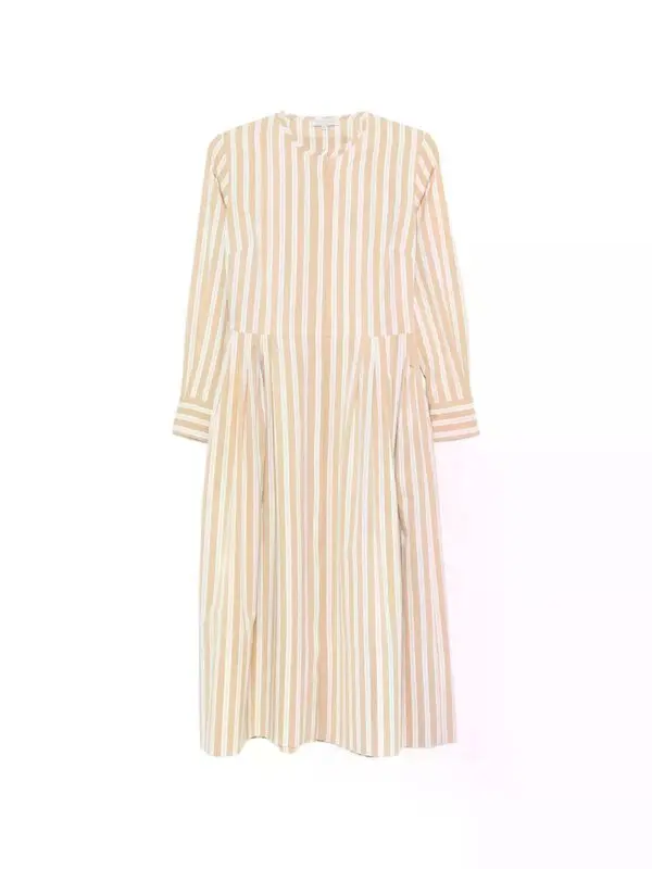 Antonelli Firenze Striped Pleated Dress