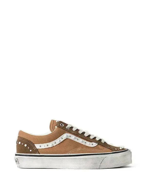 VANS Old Skool 36 Pearl-embellished Sneakers - Neutrals