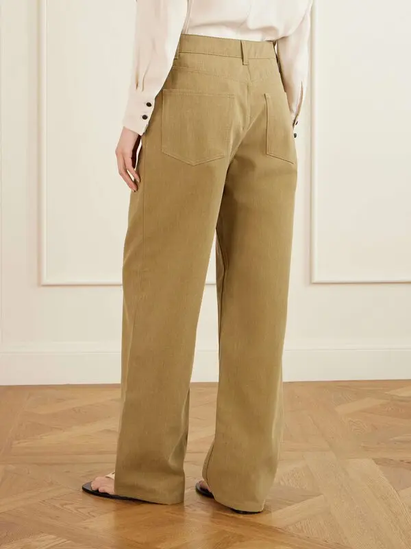 RÓHE High-rise Wide-leg Jeans