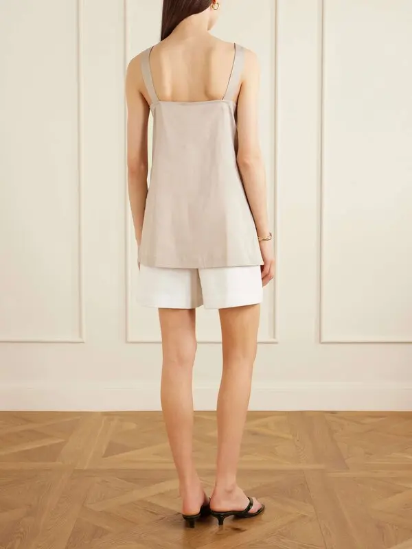 Max Mara Cotton-blend Beachwear Top