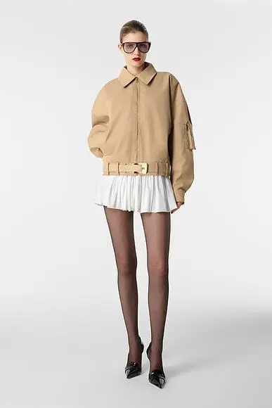 Revolve Nikki Bomber Jacket - Khaki