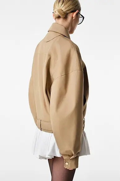 Revolve Nikki Bomber Jacket - Khaki