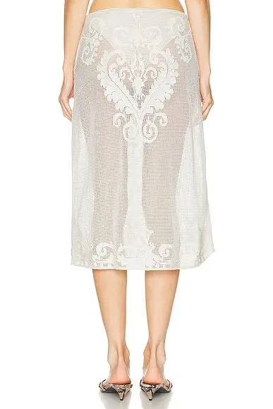 L'academie Fallon Midi Skirt