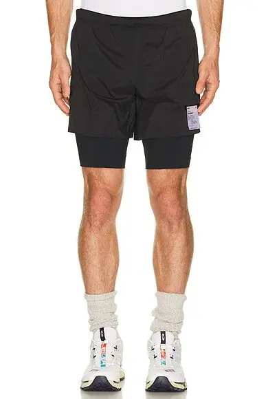 Satisfy Techsilk 8 Shorts - Black
