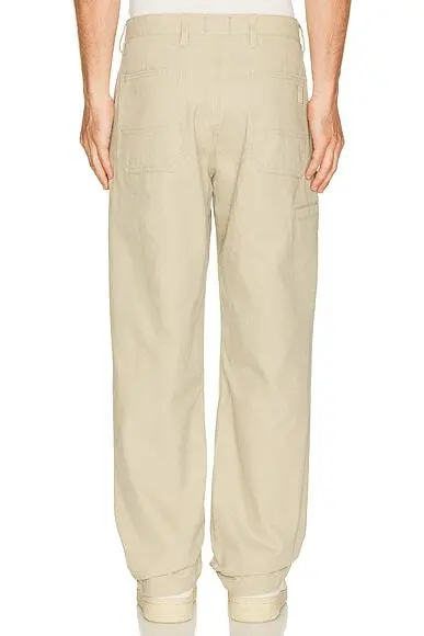 Reigning Champ Cotton Canvas Grounds Standard Pant - Sand