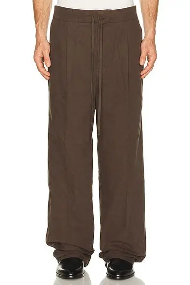 Fear Of God Pleated Front Drawstring Trousers