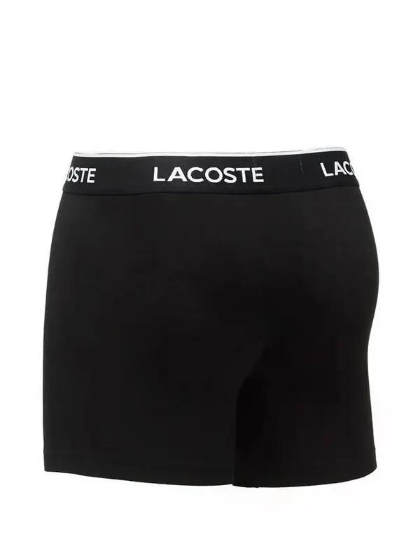 Lacoste Logo-waistband Boxer Briefs Set - Black