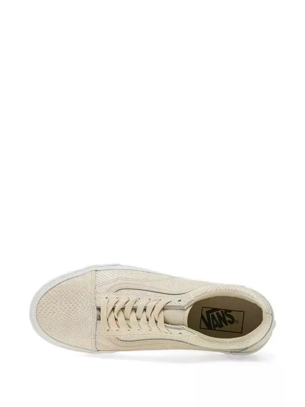 VANS Snakeskin-effect Sneakers - Neutrals