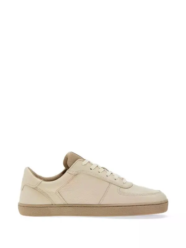GROUNDIES Hampton 2.0 Pebbled-leather Sneakers
