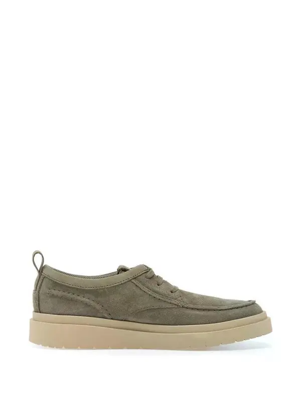 Clarks Polden Suede Lace-up Sneakers