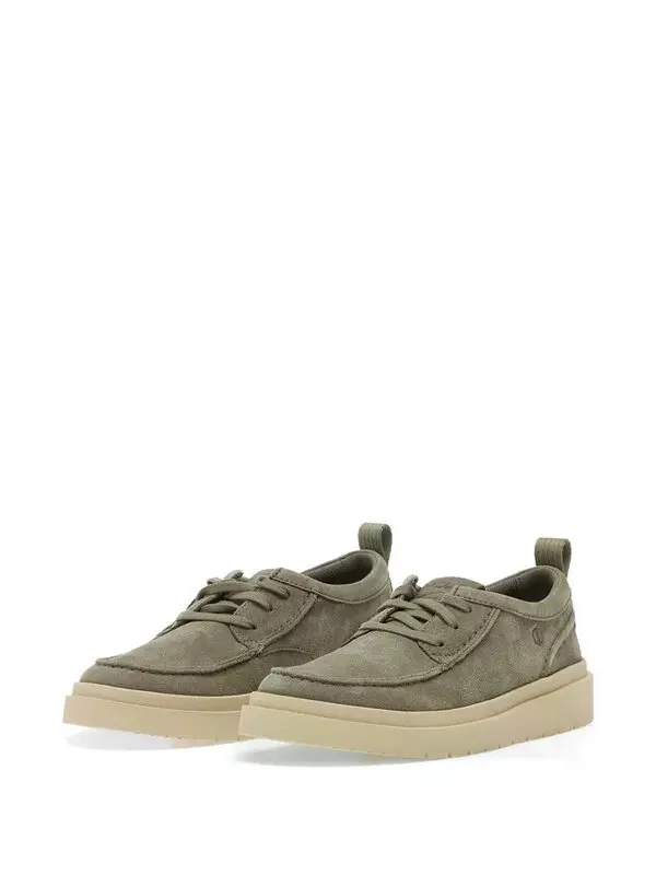 Clarks Polden Suede Lace-up Sneakers
