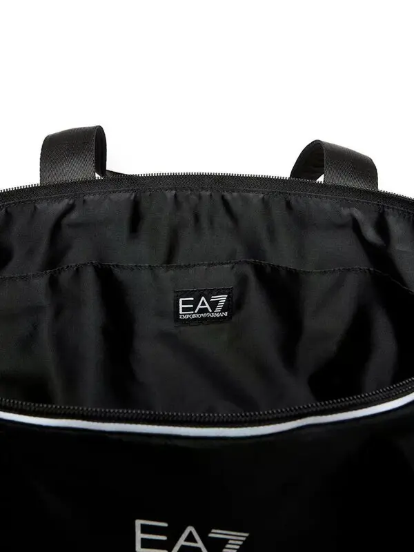 EA7 Logo-print Tote Bag