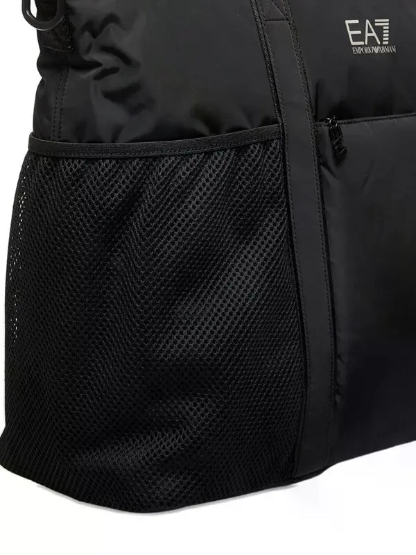 EA7 Logo-print Tote Bag