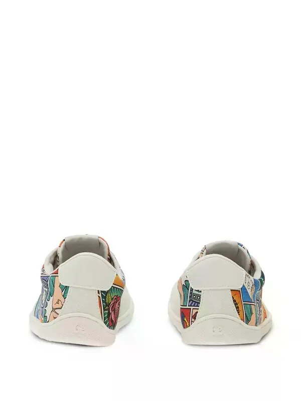 BE LENKA Rebound Comic-book Print Sneakers