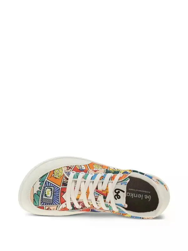 BE LENKA Rebound Comic-book Print Sneakers