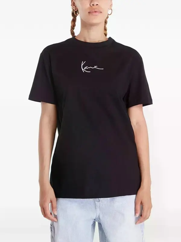 KARL KANI Logo-embroidered T-shirt