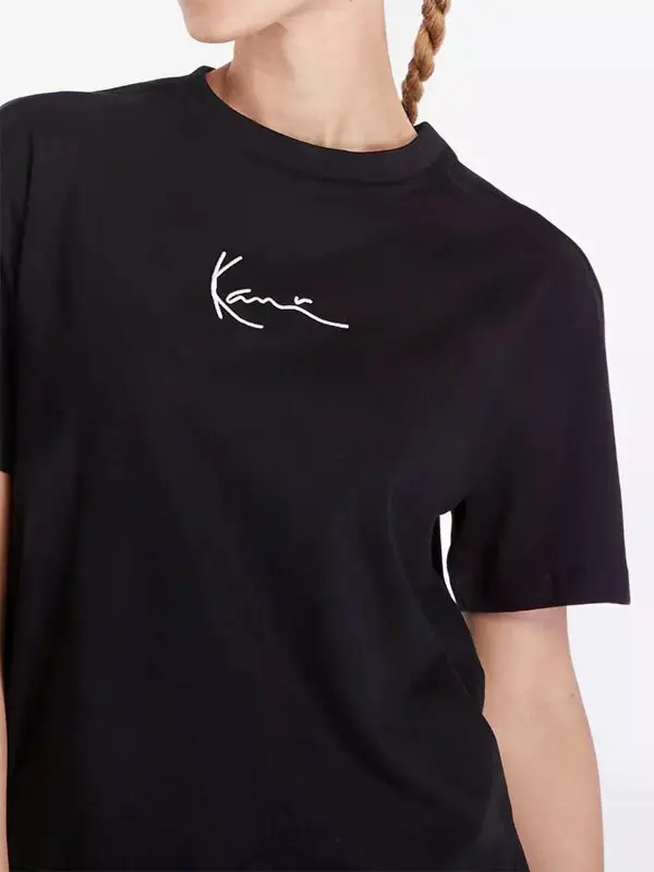 KARL KANI Logo-embroidered T-shirt