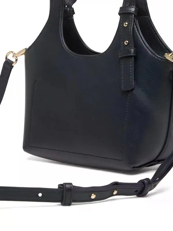 Tommy Hilfiger Mini Logo-detail Pebbled-texture Tote Bag