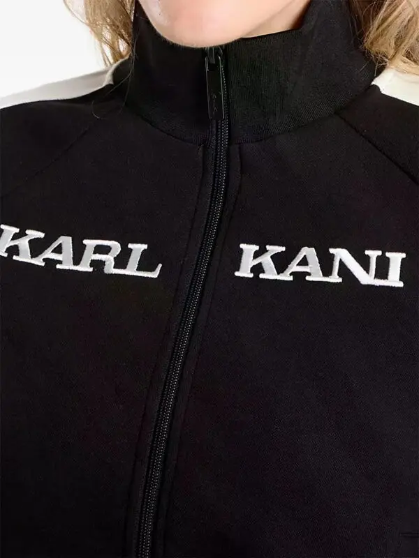 KARL KANI Logo-embroidered Side-stripe Jacket