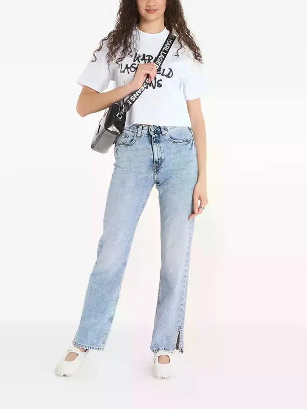 Karl Lagerfeld Side-slit Jeans