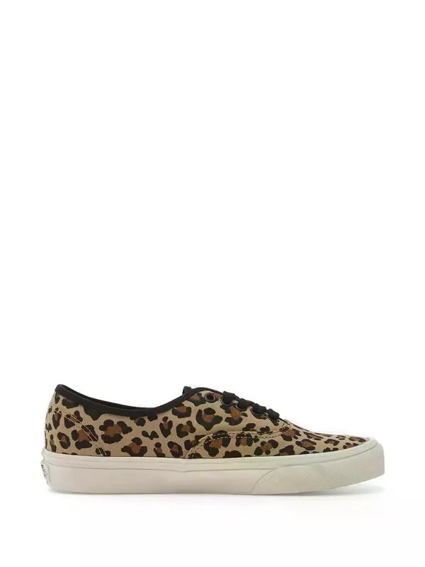 VANS Authentic Leopard-print Sneakers - Neutrals