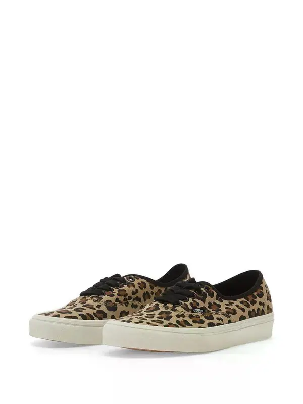 VANS Authentic Leopard-print Sneakers - Neutrals