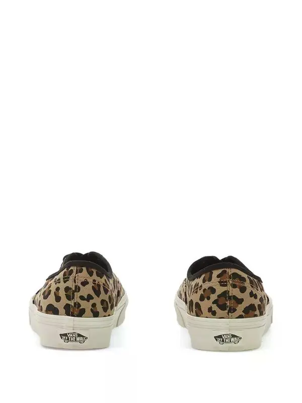 VANS Authentic Leopard-print Sneakers - Neutrals