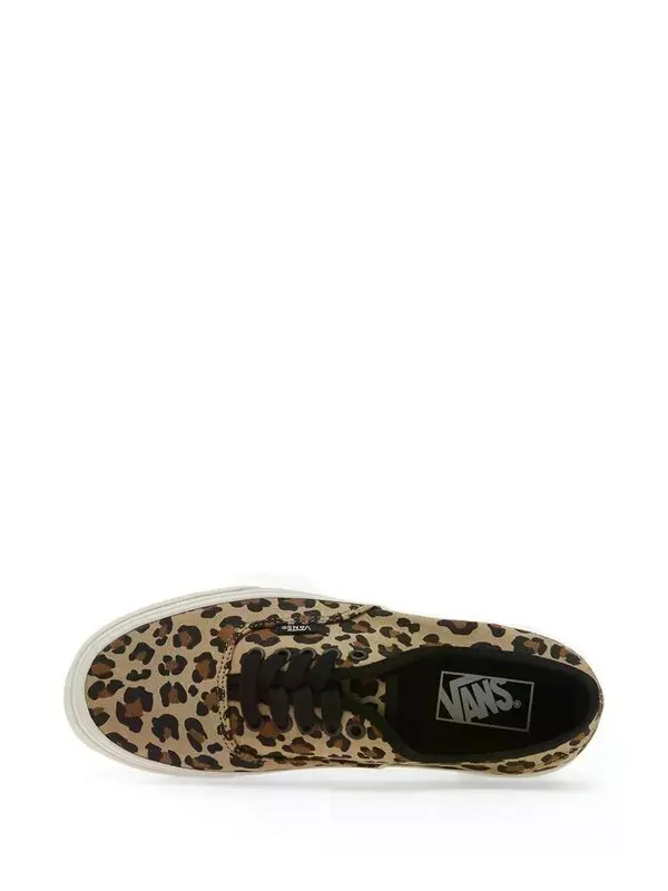 VANS Authentic Leopard-print Sneakers - Neutrals